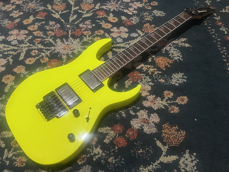 Ibanez RG2570e - fluorescent yellow | Reverb