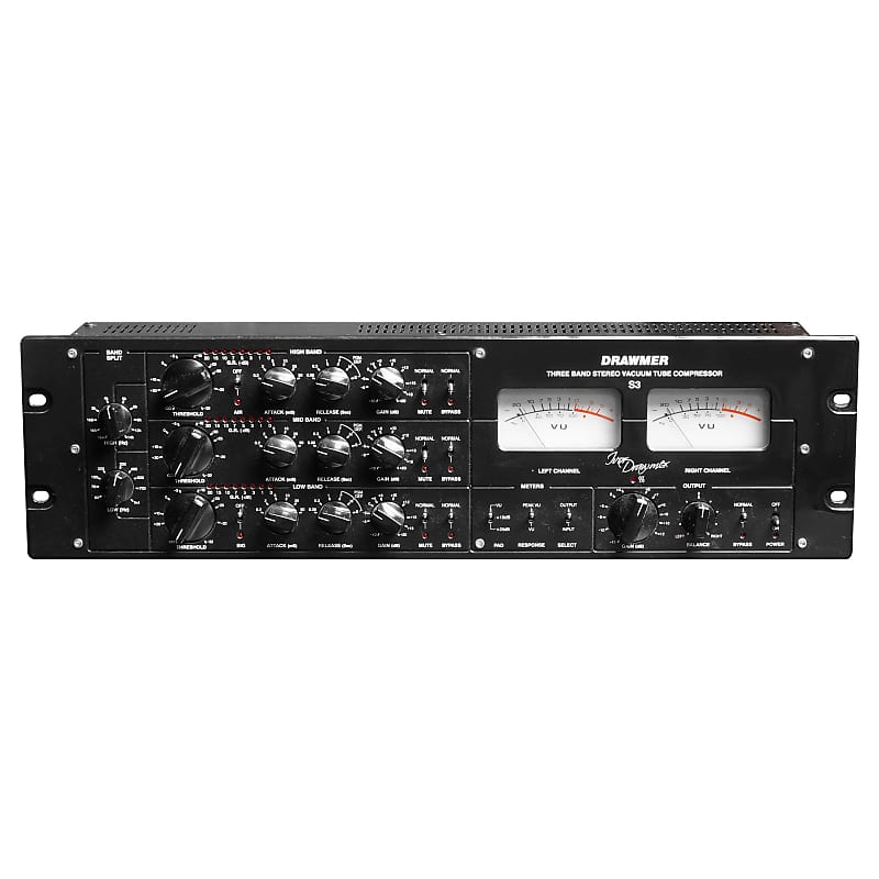 Drawmer S3 Three-Band Stereo Vacuum Tube Compressor (Used) | Reverb