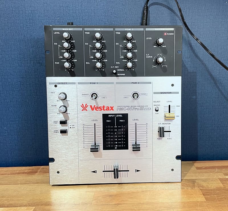 Vestax Pmc-05 Pro III 3 VCA Professional 2 Channel DJ Scratch | Reverb