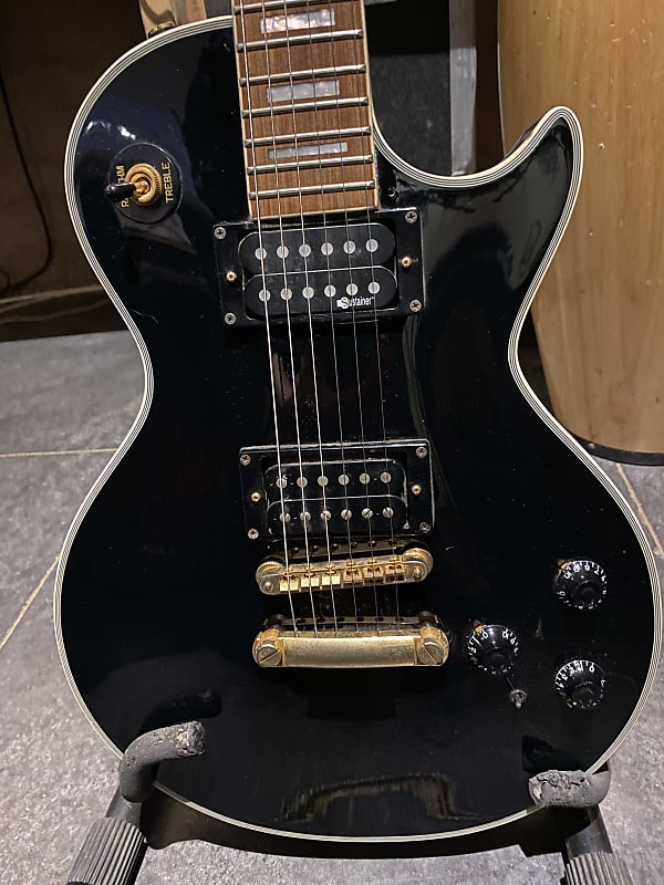 Burny Les Paul Custom with Fernandes sustainer pickup Early | Reverb