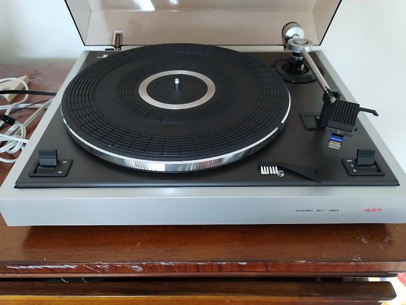Philips 437 semi automatic turntable in excellent condition - | Reverb