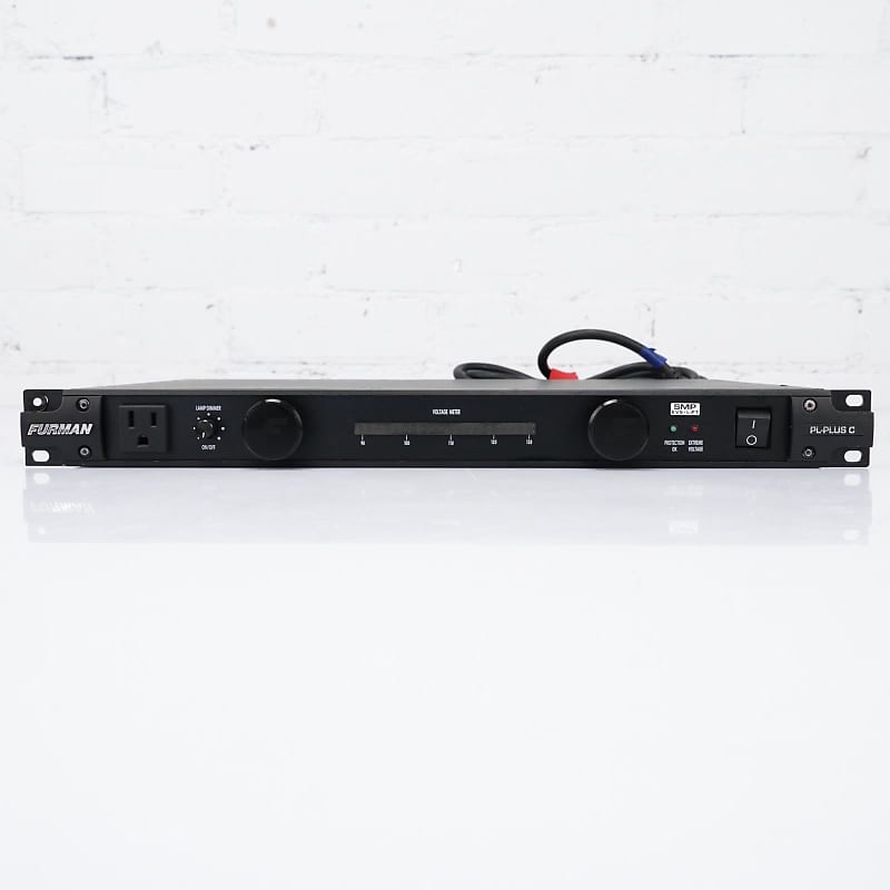 Furman PL-8C Power Conditioner w/ Voltmeter, Lights & Extras | Reverb