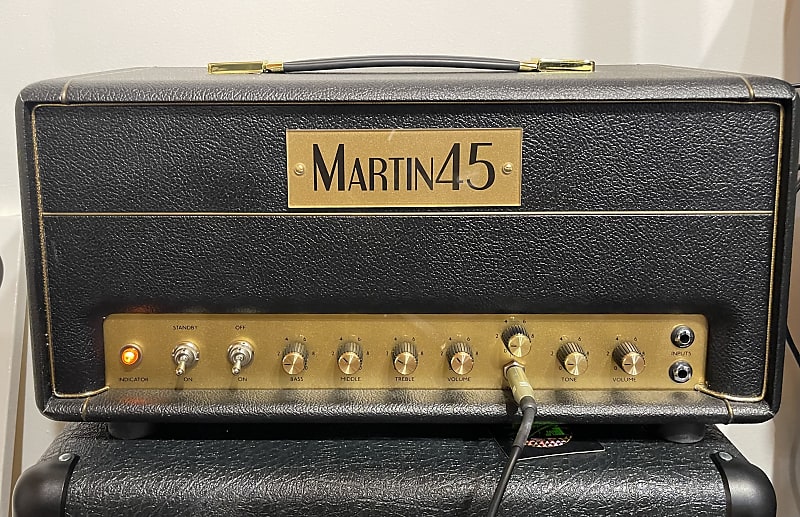 Custom Marshall 18Watt TMB handwired Clone 2024 - Black Tolex | Reverb