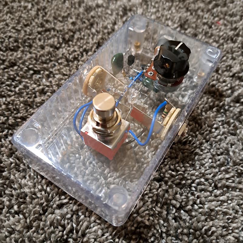 Handwired Boutique Transparent Clean Boost Pedal | Reverb