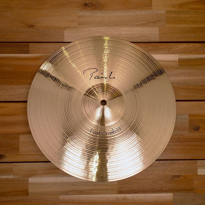PAISTE 14" SIGNATURE FAST CRASH CYMBAL | Reverb