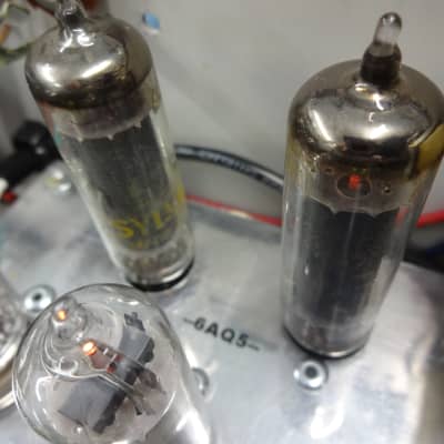 D-Lab 6AQ5 Class AB Tube push pull guitar amp Hand built into | Reverb