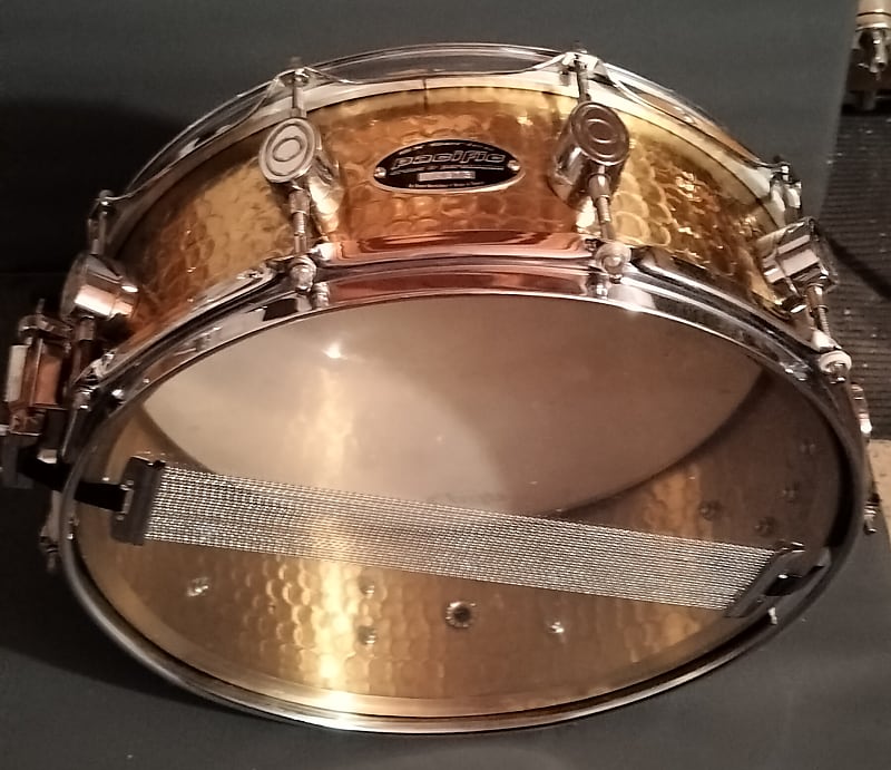 PDP Hammered Brass Snare - Solid Brass | Reverb