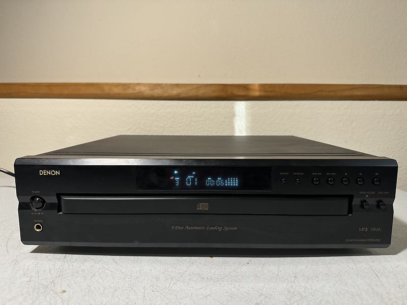 Denon DCM-290 CD Changer 5 Compact Disc Player HiFi Stereo | Reverb