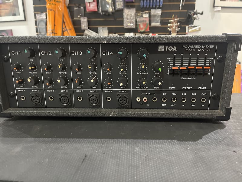 TOA Max-104 1990s? - Black | Reverb