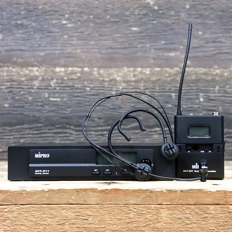 Mipro ACT-311 / ACT-30T Wireless System with MU-53HN Headworn | Reverb