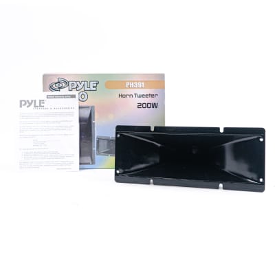 Pyle PH391 4" x 10" Horn Tweeter with Box - 200 Watts / 8 | Reverb UK