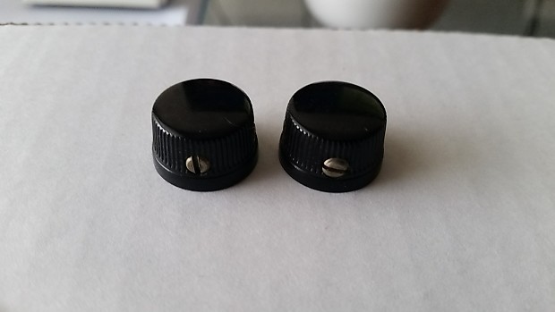 Daka-Ware 1950's Dark Brown Control Knob Pair | Reverb UK