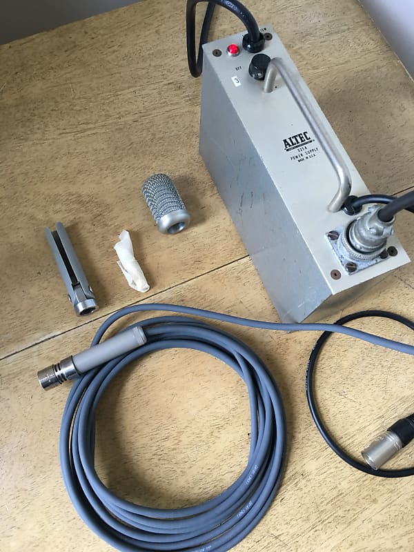 Altec M30 tube microphone system (#2) 175A base w 29A capsule | Reverb