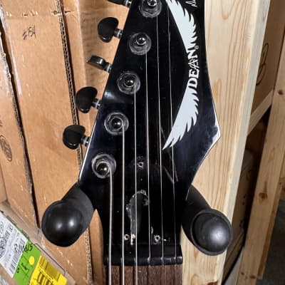 Dean Dave Mustaine VMNTX CBK Bolt-On - Classic Black #90177 | Reverb