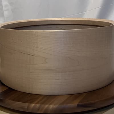 Famous Drum Company 6x14” Steam-bent, Single-ply, Solid Curly | Reverb