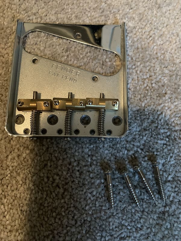 Genuine Fender Telecaster Bridge | Reverb Canada