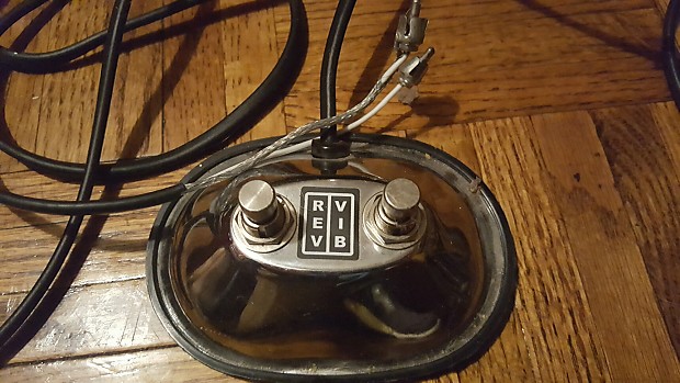 Fender Reverb/Vibrato 2 Button Footswitch | Reverb