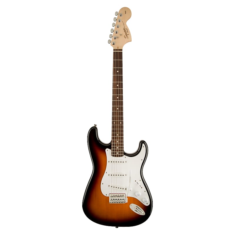 Squier Affinity Stratocaster 3-Color Sunburst Electric Guitar | Reverb