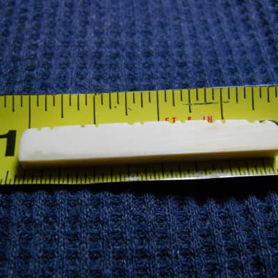 Slotted & Shaped Unbleached Bone NUT for 12 Str Electric | Reverb