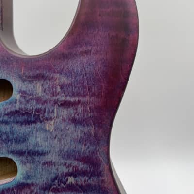 Warmtone Custom Guitars Tele “Blueberry “- Matte telecaster | Reverb