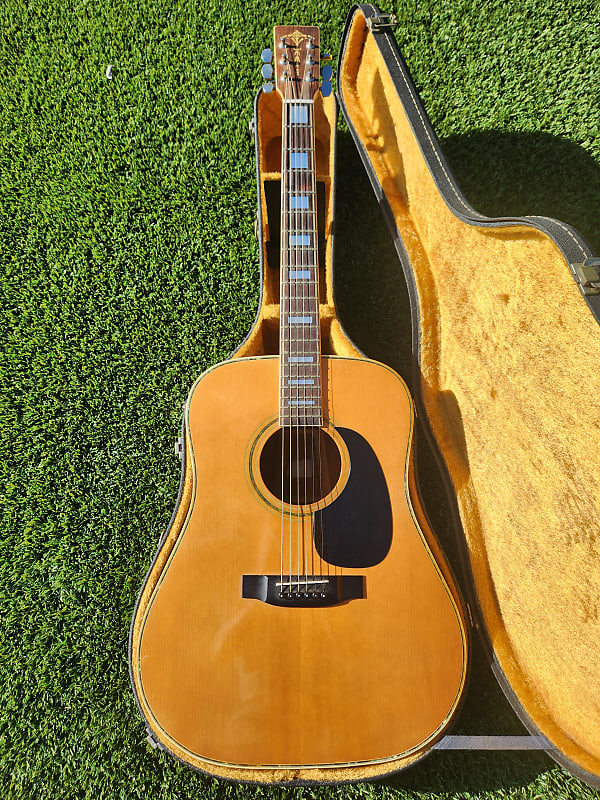 1970s MIJ Kansas Kiso Suzuki WG-250 - Natural | Reverb