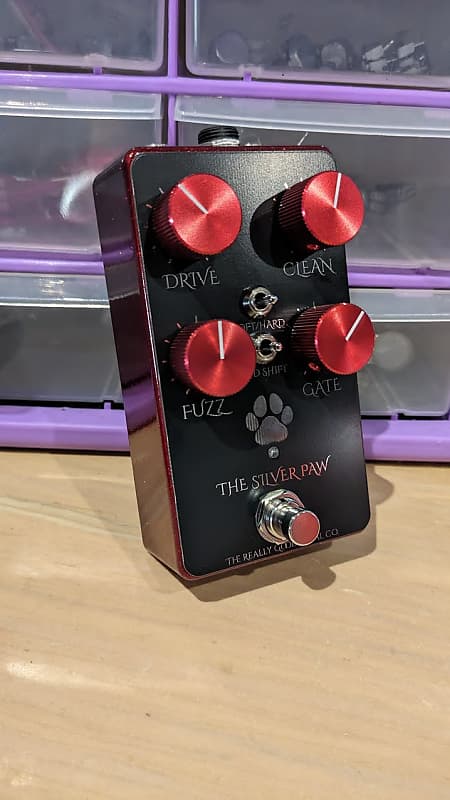 The Silver Paw / Brown Dog Bass Fuzz #37 - Candy Red | Reverb Canada