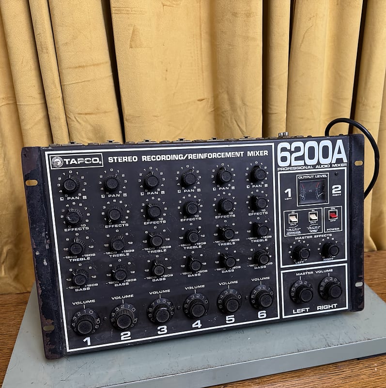 Tapco 6200A Mixer/Preamp 1970s | Reverb UK