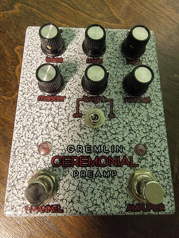 Gremlin Machine Shop Ceremonial 2020 pre amp pedal SUNN | Reverb