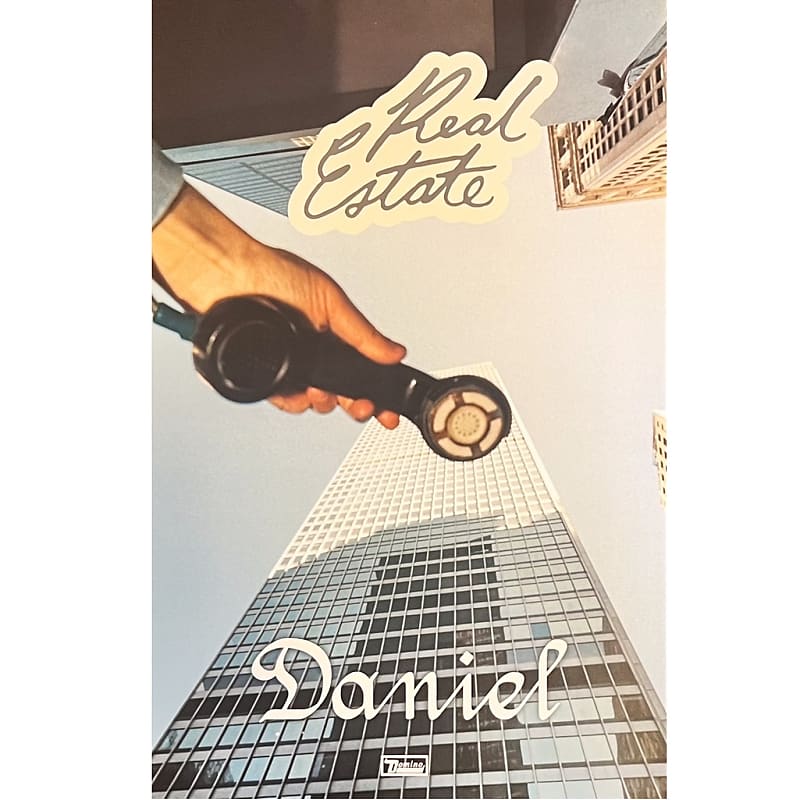 REAL ESTATE - Daniel 2024 Ltd Ed New RARE Tour Poster! Indie | Reverb