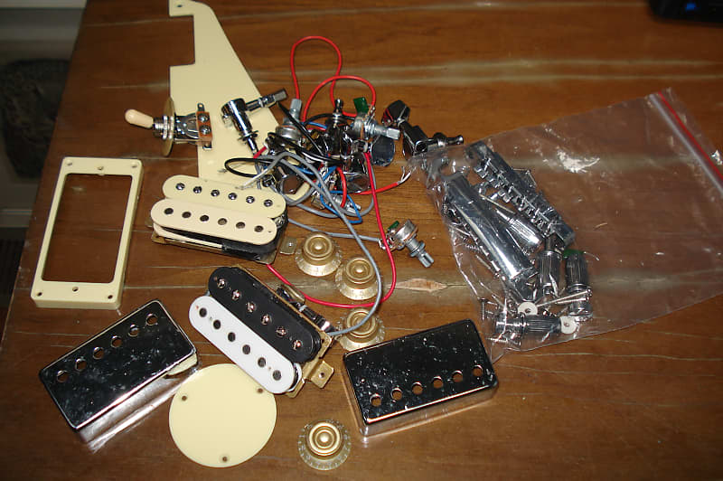 Guitar Hardware and Electronics LP Single Cut Style Kit Grade | Reverb