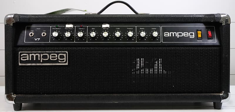 Ampeg V7 100 Watt Tube Guitar Head | Reverb