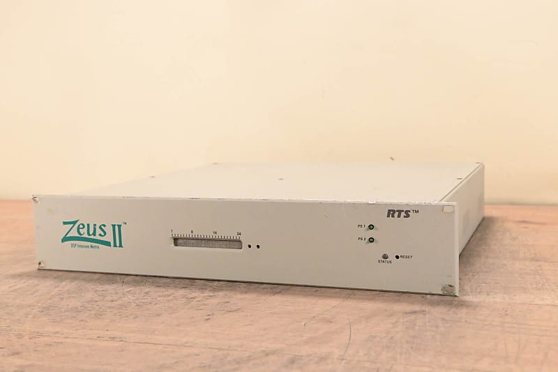 RTS Zeus II 24-Channel Digital Intercom Matrix CG007K3 | Reverb