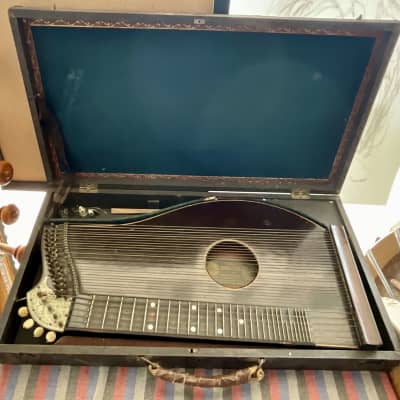 antique 10string SCHEITHOLT DULCIMER Scheitholz Zither | Reverb