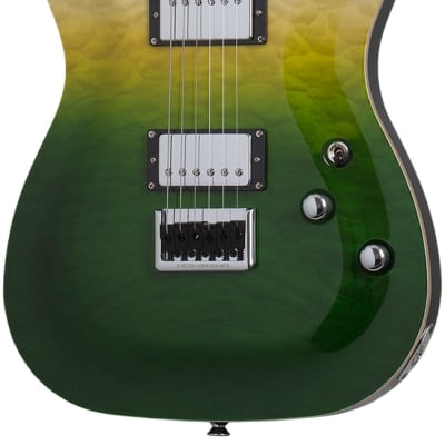 Schecter PT Classic Caribbean Fade Burst w/Case | Reverb