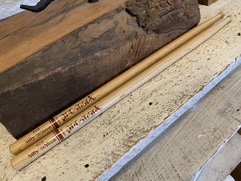 Vintage Pro-Mark Billy Cobham 808 1990's Lacquered Oak Stick | Reverb