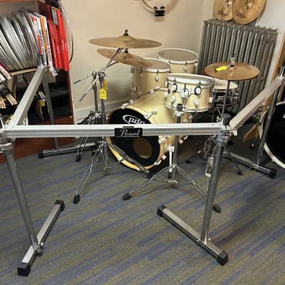 Pearl Icon Three Sided Drum Rack Curved Bars w/ 10 MULTI | Reverb