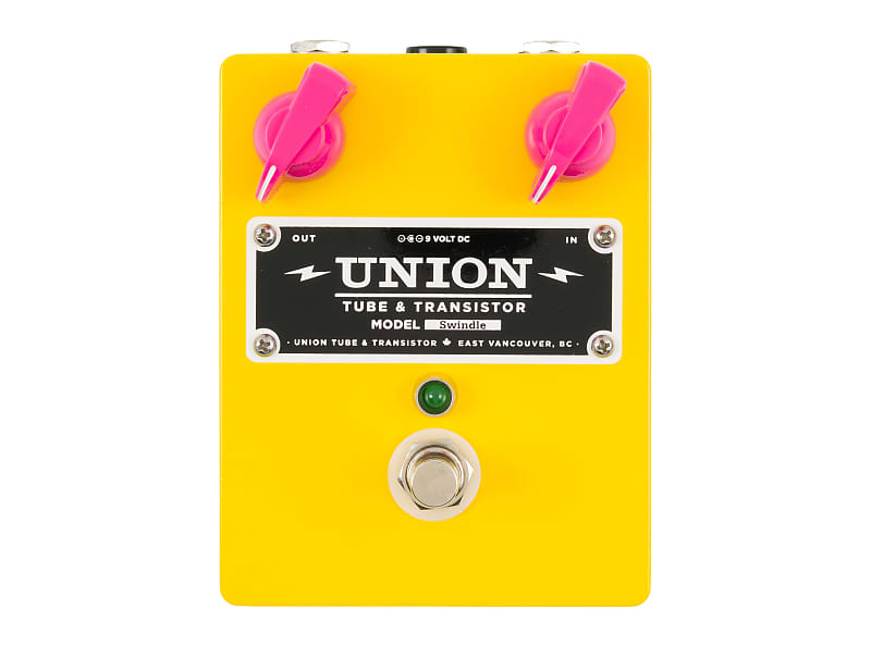 Union Tube & Transistor Swindle Overdrive / Fuzz Pedal | Reverb UK