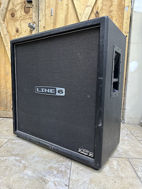 Empty Line 6 4X12" Guitar Cabinet - Cabinet Only - No | Reverb