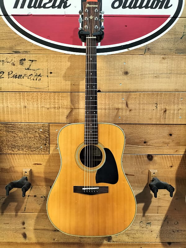 Ibanez AW28 Folk Guitar MIJ | Reverb