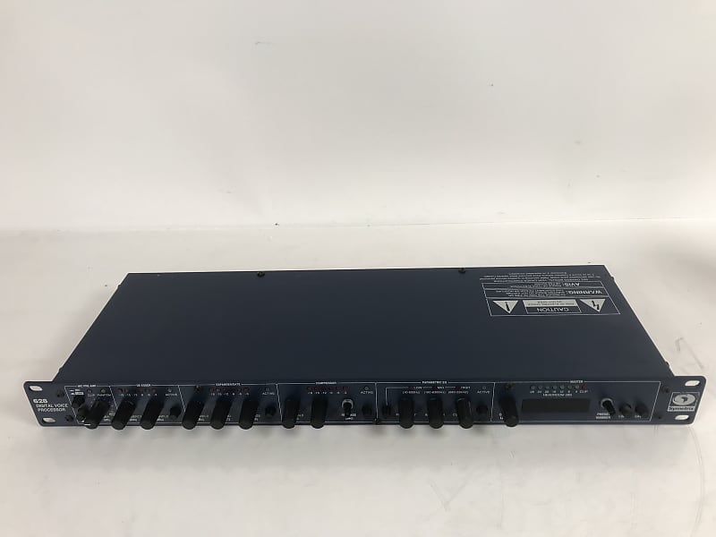 Symetrix 628 Digital Voice Mic Processor | Reverb