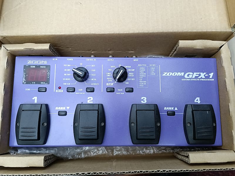 Zoom GFX-1 2007 purple | Reverb