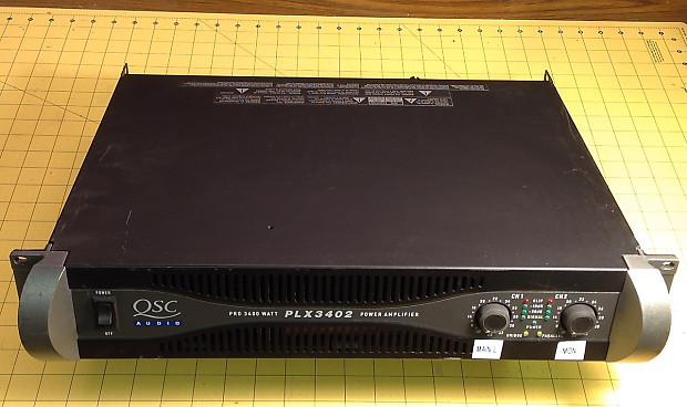 QSC PLX3402 Two Channel Power Amplifier | Reverb