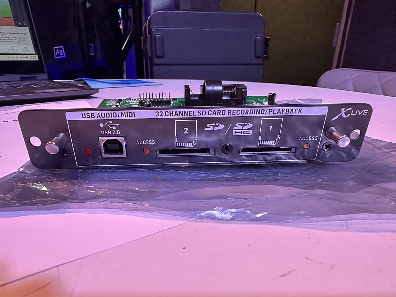 Behringer X-LIVE X32 Expansion Card for 32-channel SD/SDHC | Reverb