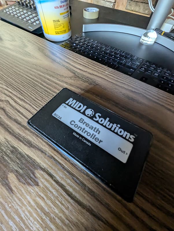 MIDI Solutions Breath Controller MIDI Data Generator for | Reverb