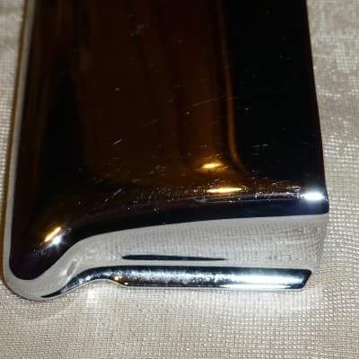 Fender Stratocaster 1966 Ashtray Bridge Cover Chrome | Reverb