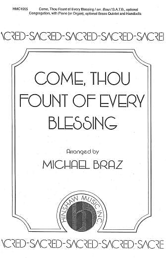 Come Thou Fount Of Every Blessing Arrangers Publ Concert Band | Reverb