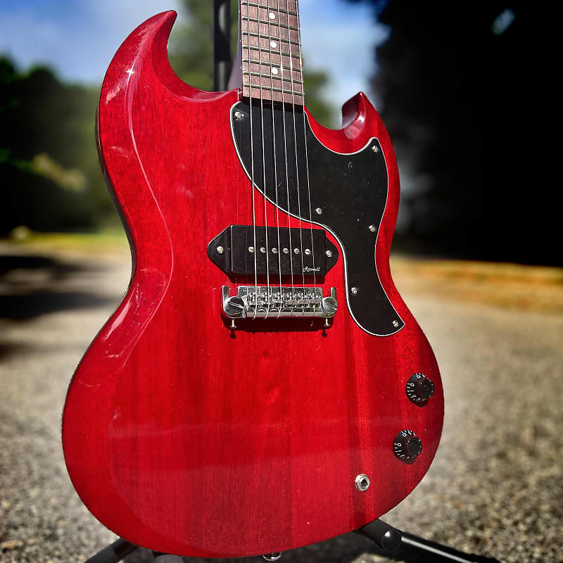Harley Benton DC-60 Vintage Series SG Special Junior Style | Reverb