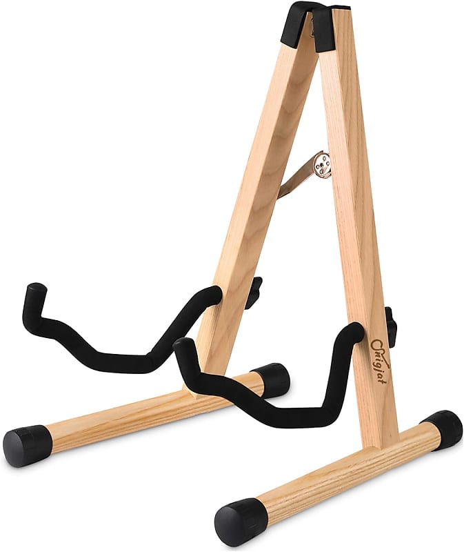Acoustic Guitar Stand, Ash Wood Guitar Stand, Guitar Display | Reverb