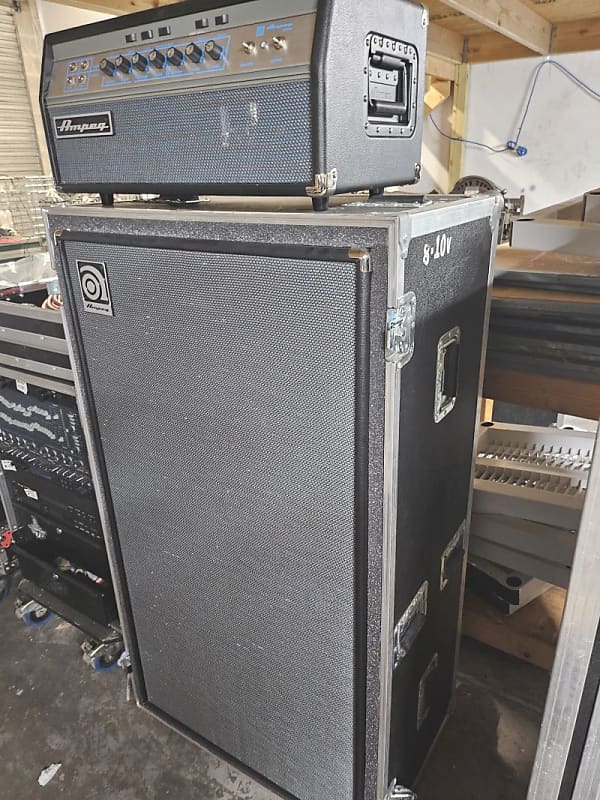 Ampeg SVT810E 800W 8x10 Speaker SVT-VR With Series 300-Watt | Reverb