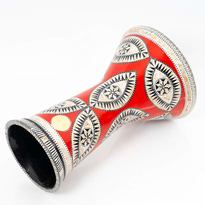 Egyptian Darbuka Doumbek Solo PRO Red Queen 8.7"/22cm | Reverb UK